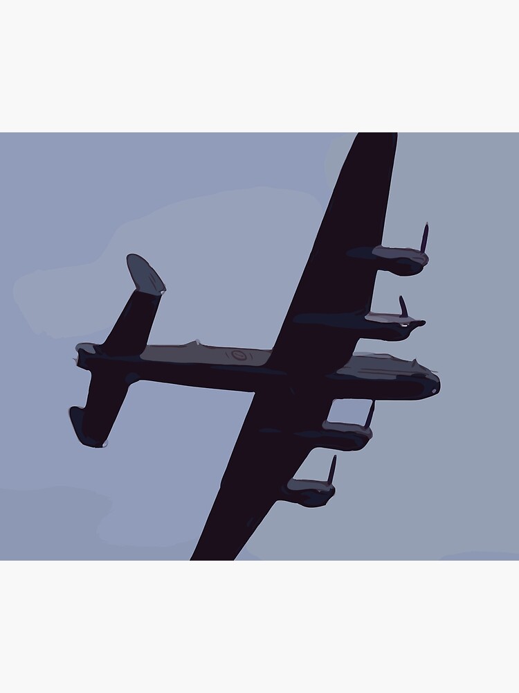 "Avro Lancaster bomber aircraft [comics edition 3]" Poster for Sale by ...