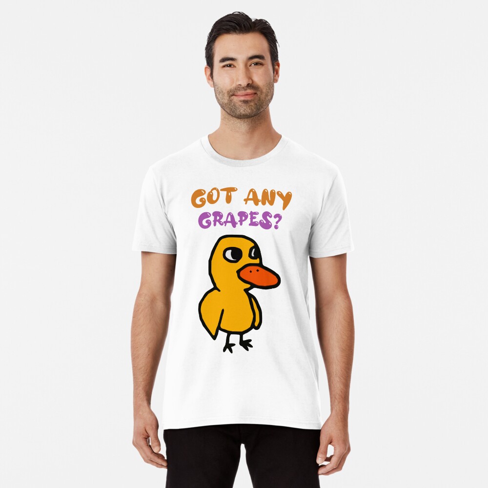 "Got Any Grapes - The Duck Song " Sticker for Sale by lacey-werner ...