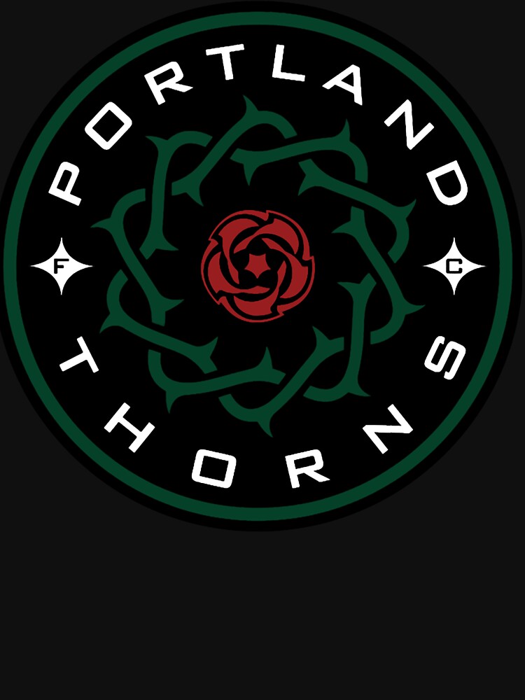 "Portland logo Thorns FC logo Portland Classic" Essential T-Shirt for ...