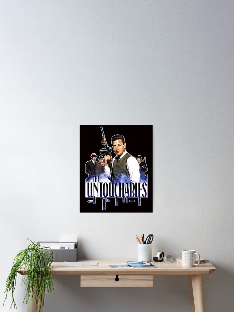 "The Untouchables Eliot Ness Robert Stack Tribute " Poster for Sale by ...