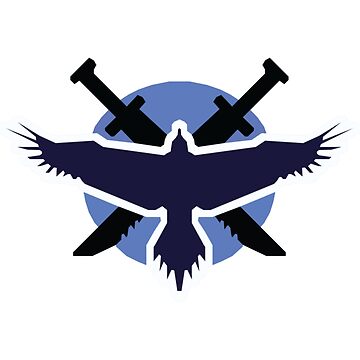 "Halo - Blue Team Flag " Sticker for Sale by VerlaWilkins | Redbubble