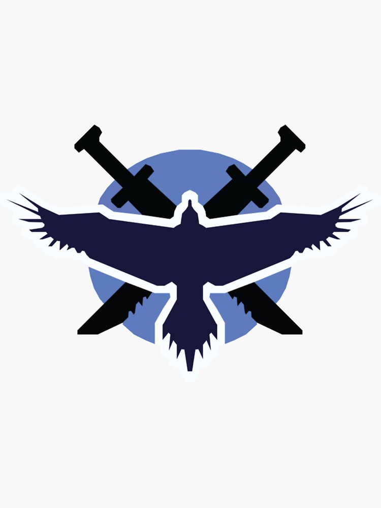 "Halo - Blue Team Flag " Sticker for Sale by VerlaWilkins | Redbubble