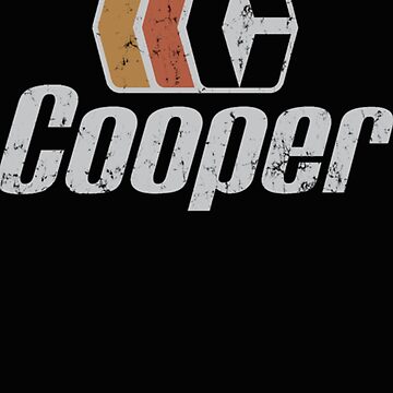 "Cooper logo" Sticker for Sale by GLENDARINELLI | Redbubble