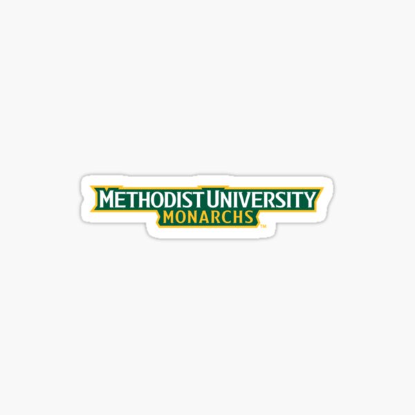 "methodist university monarchs logo " Sticker for Sale by DayelinHoey1 ...