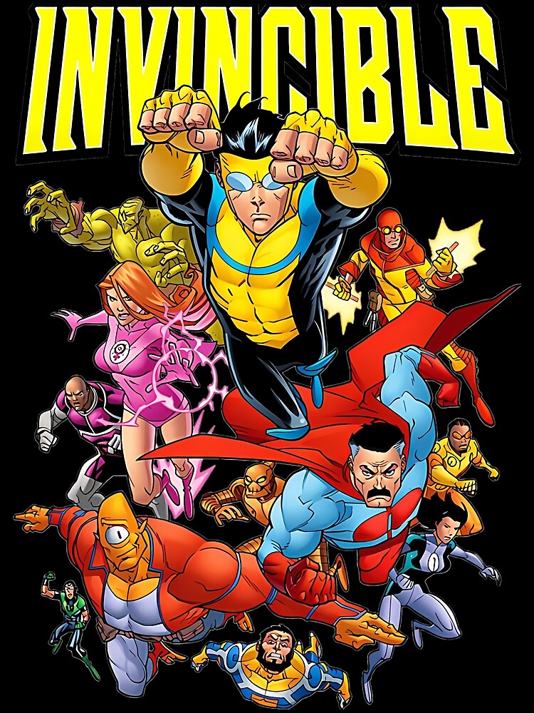 "Invincible invincible cartoon" Poster for Sale by MurphyCarsonCl ...
