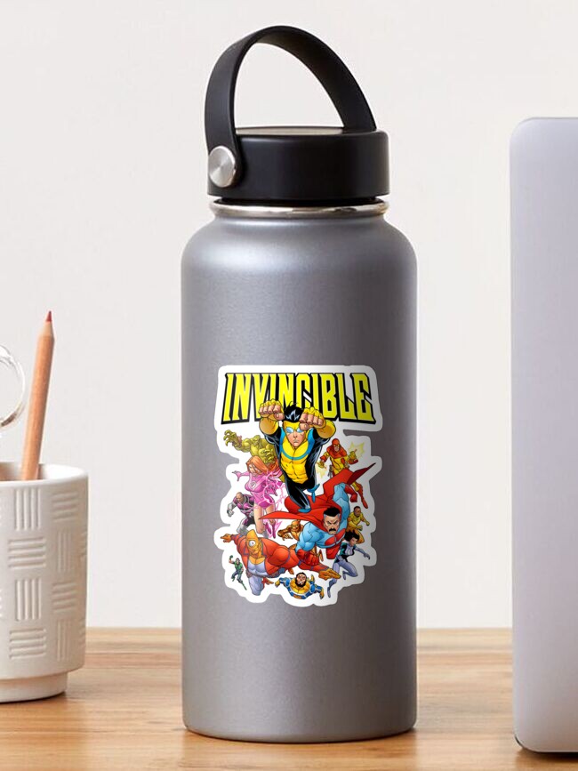 "Invincible invincible cartoon" Sticker for Sale by MurphyCarsonCl ...