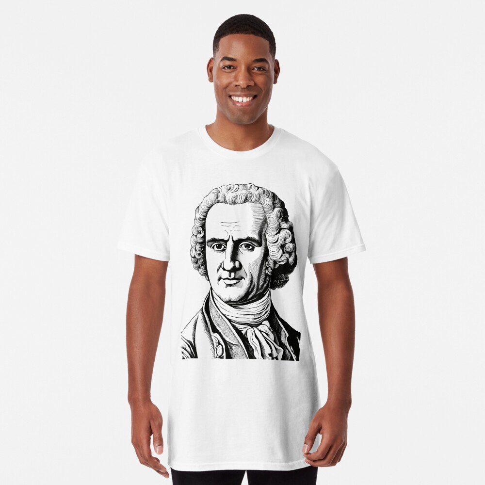 "Jean-Jacques Rousseau" Sticker for Sale by NTGUILTY | Redbubble
