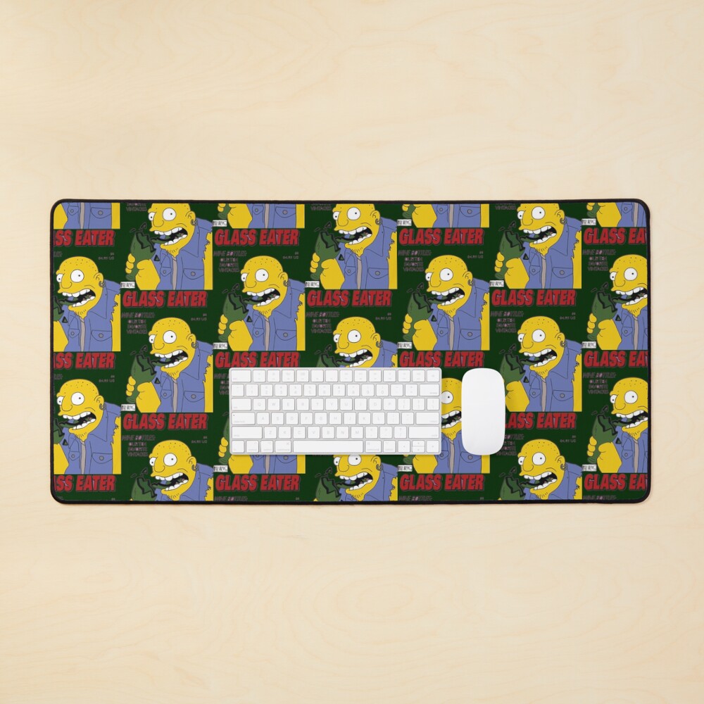 "Glass Eater Funny The Simpsons Inspired Magazine From 90_s Cartoons ...