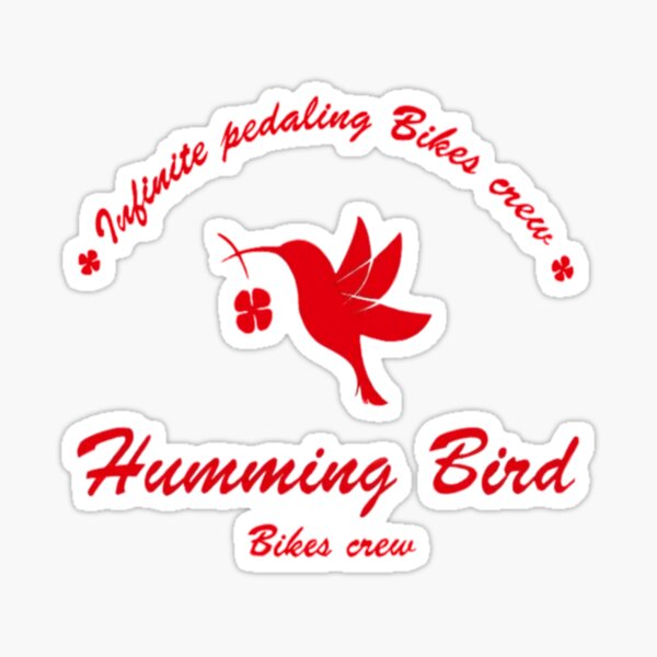 "Humming Bird Crew logo windbreaker " Sticker for Sale by ARNINTIEL ...