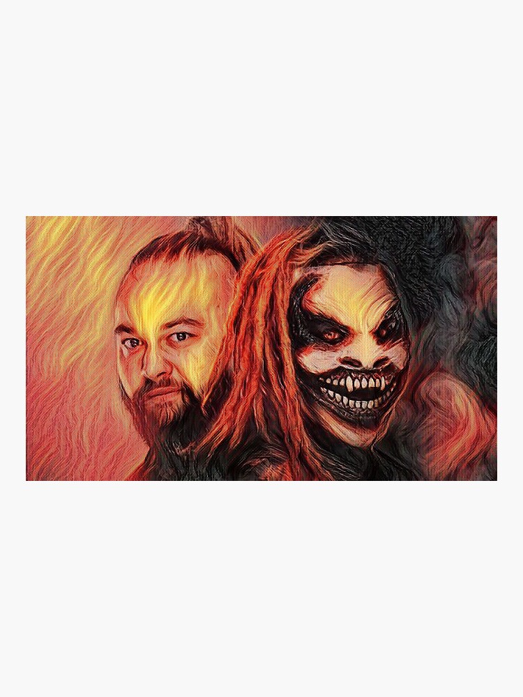 "Bray Wyatt and the Fiend" Sticker by RIP-Bray-Wyatt | Redbubble