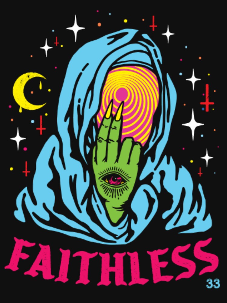 "Esoteric Satanic Faithless Third Eye23" Essential T-Shirt for Sale by ...