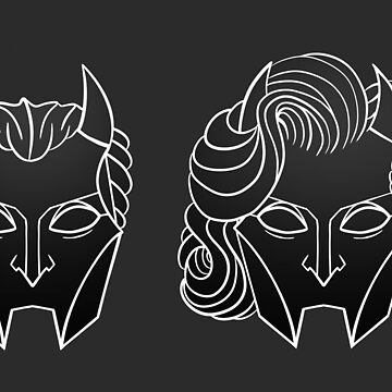 "Nameless Ghoul Masks - The Band Ghost" Sticker for Sale by ...