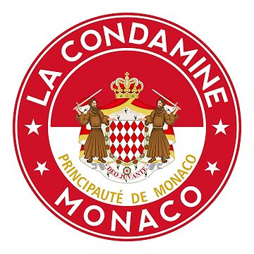 "La Condamine Monaco" Sticker for Sale by Alma-Studio | Redbubble