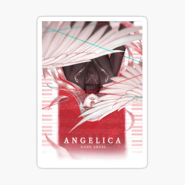 "Angelica Angel Form - Lobotomy Corporation - Library of ruina" Sticker ...
