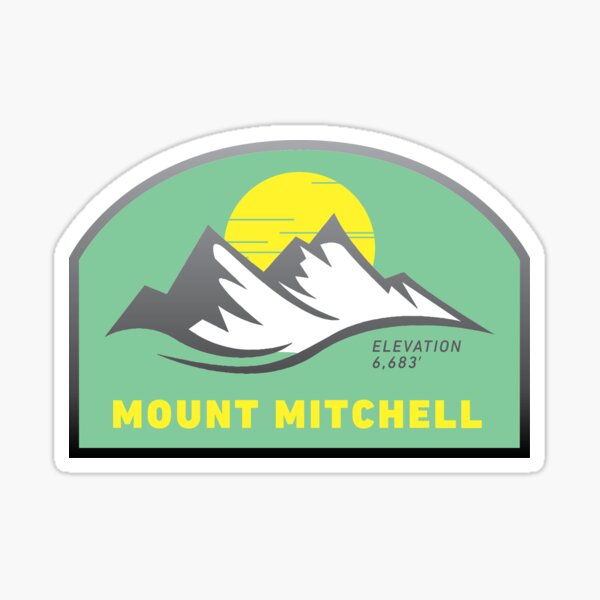 Mount Mitchell Stickers | Redbubble