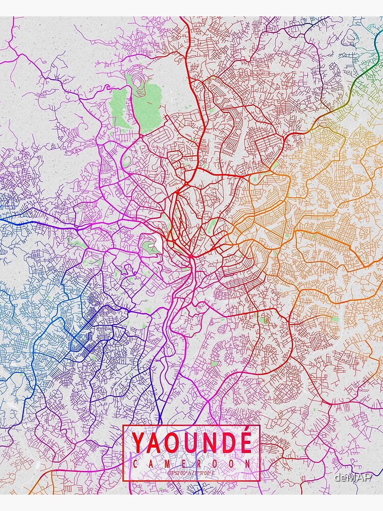Yaounde Map