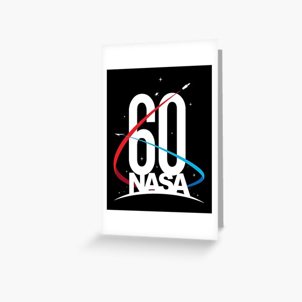 Tarjetas de felicitación «Logotipo del 60º aniversario de la NASA: 60 ...