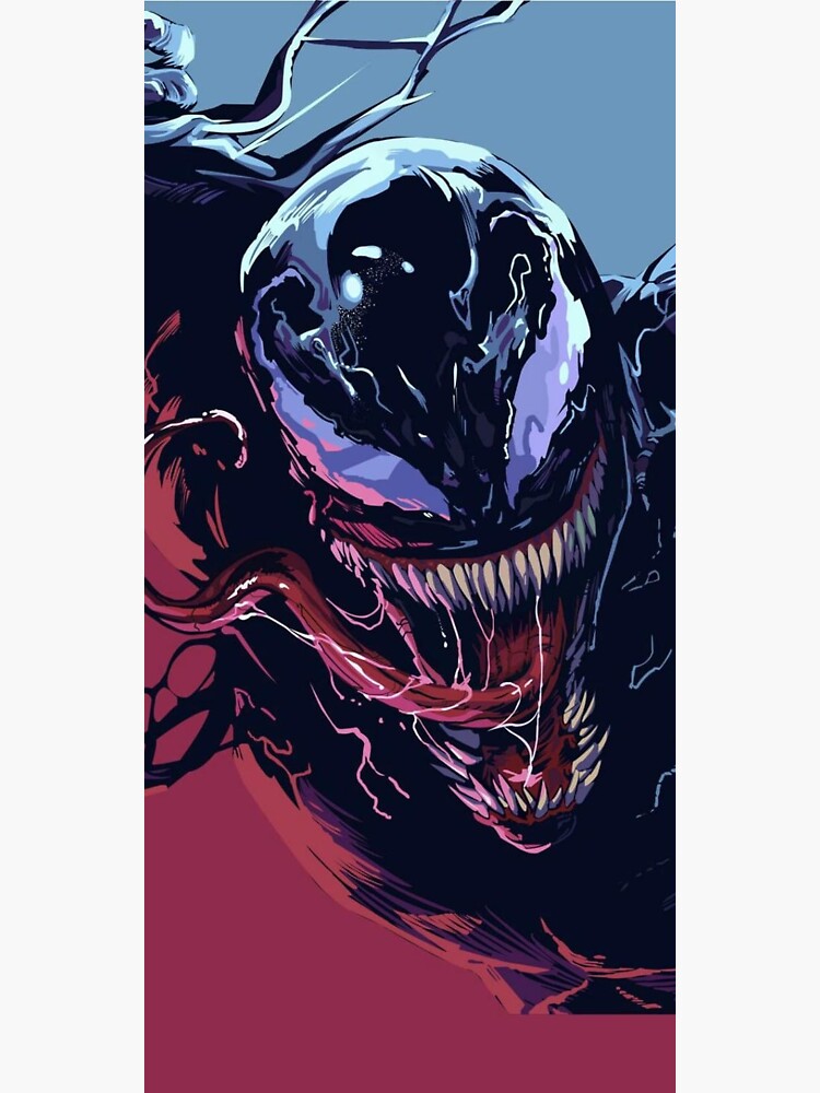 "Venom" Sticker for Sale by AKUMAFashionhub | Redbubble