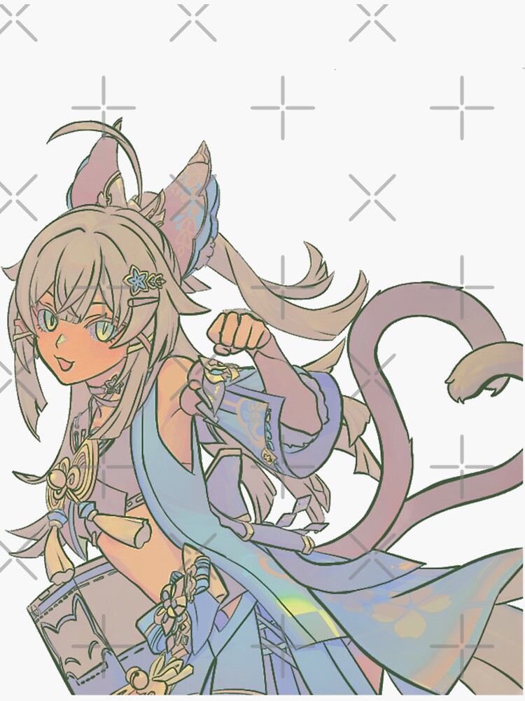 "Genshin Impact Kirara" Sticker for Sale by James-or-not | Redbubble