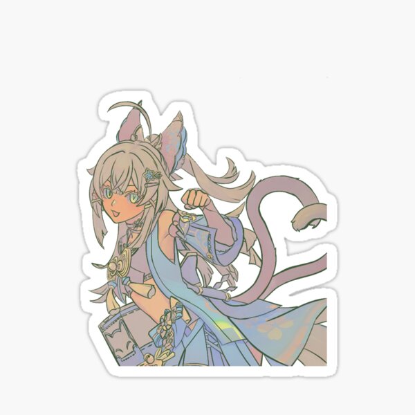 "Genshin Impact Kirara" Sticker for Sale by James-or-not | Redbubble