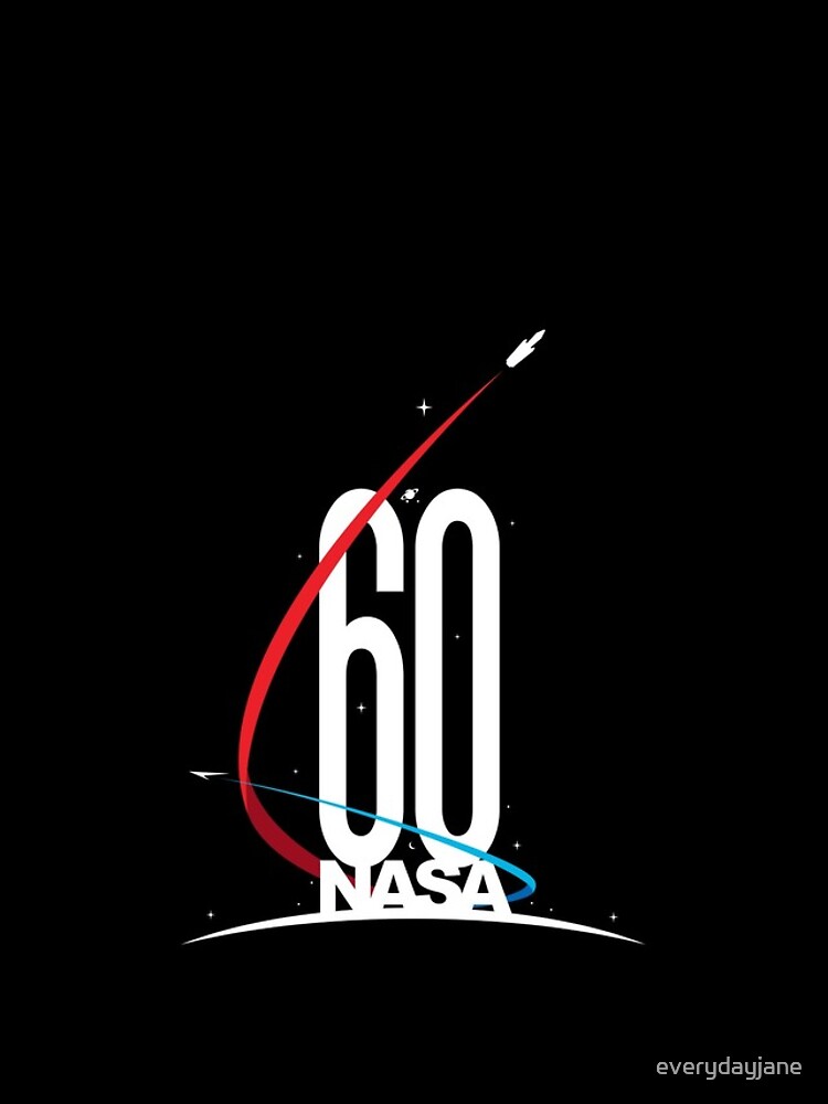 "NASA 60th Anniversary Logo - 60 years in Space - Celebrate NASA's 60th ...