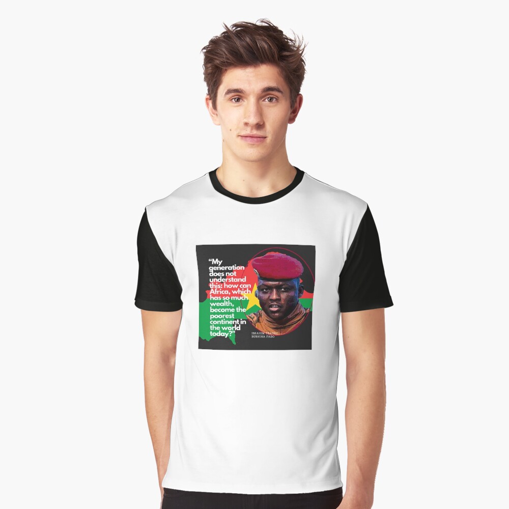 "Ibrahim Traoré of Burkina Faso - Quote" Poster for Sale by TCisseArt ...