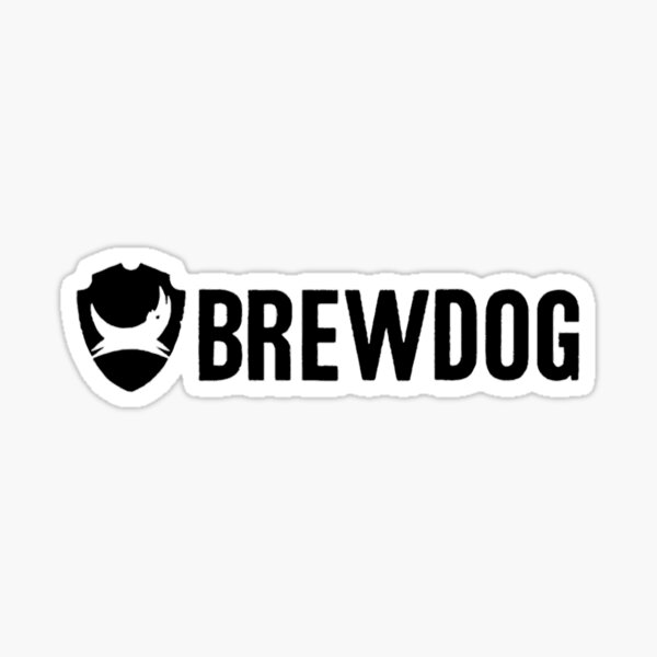 "Best selling brewdog logo merchandise " Sticker for Sale by EnaCarroll ...