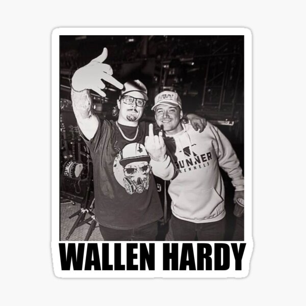 "vintage wallen hardy 24" Sticker for Sale by Anubhav jaiswal | Redbubble