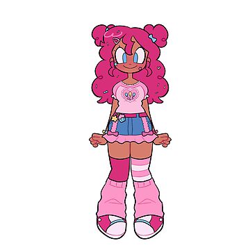 "Human Pinkie Pie" Sticker for Sale by JulieDraculaura | Redbubble