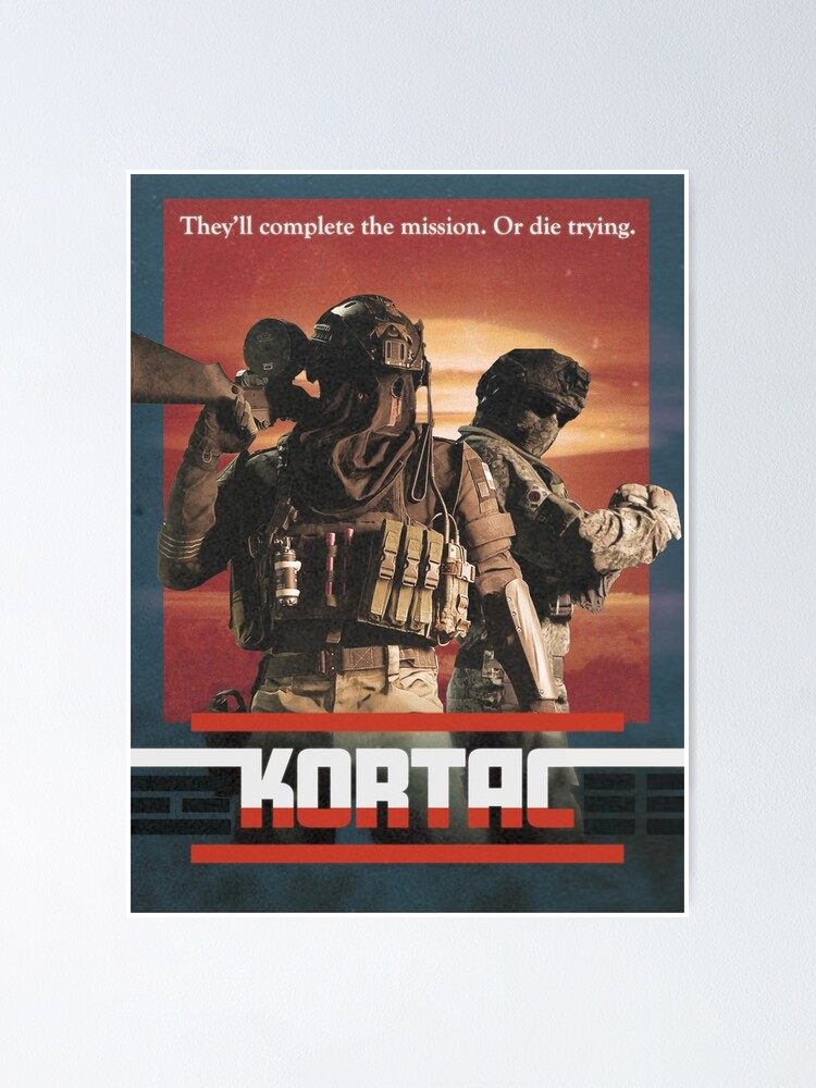 "KorTac Movie Poster" Poster for Sale by Canary141 | Redbubble