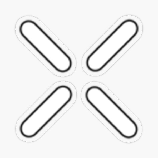 "no scope" Sticker by Sandis008 | Redbubble