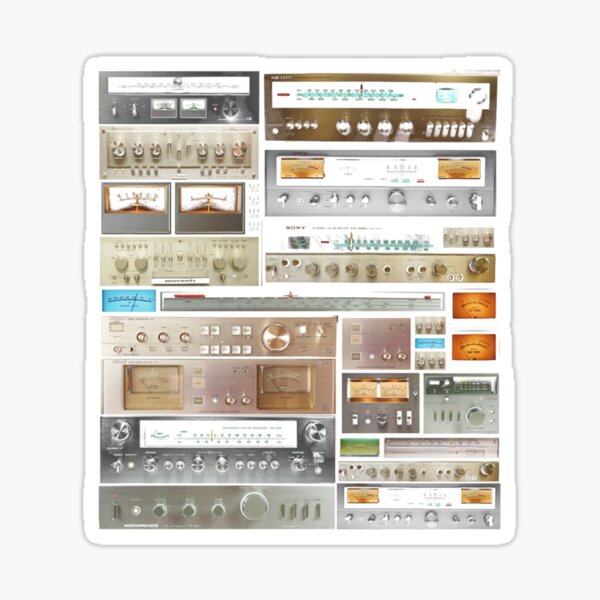 "Amplifiers Mix " Sticker for Sale by YUSHANAENTENO | Redbubble