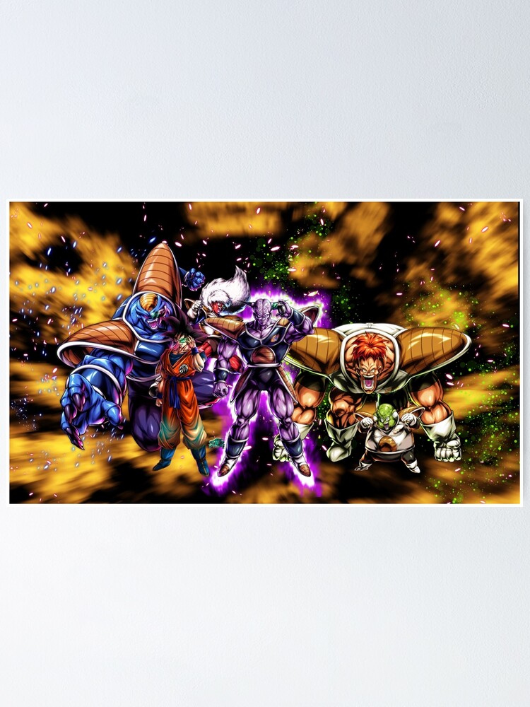 "Copy of Complete Ginyu Force " Poster for Sale by TavPictures | Redbubble