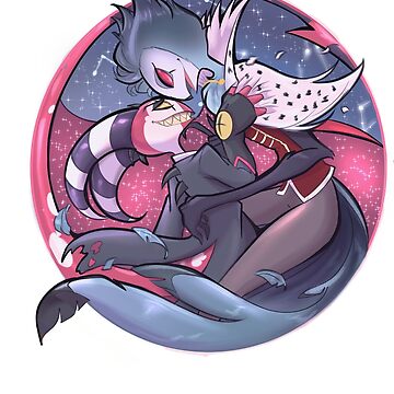 "Stolas x Blitz" Sticker by zerolawlietart | Redbubble