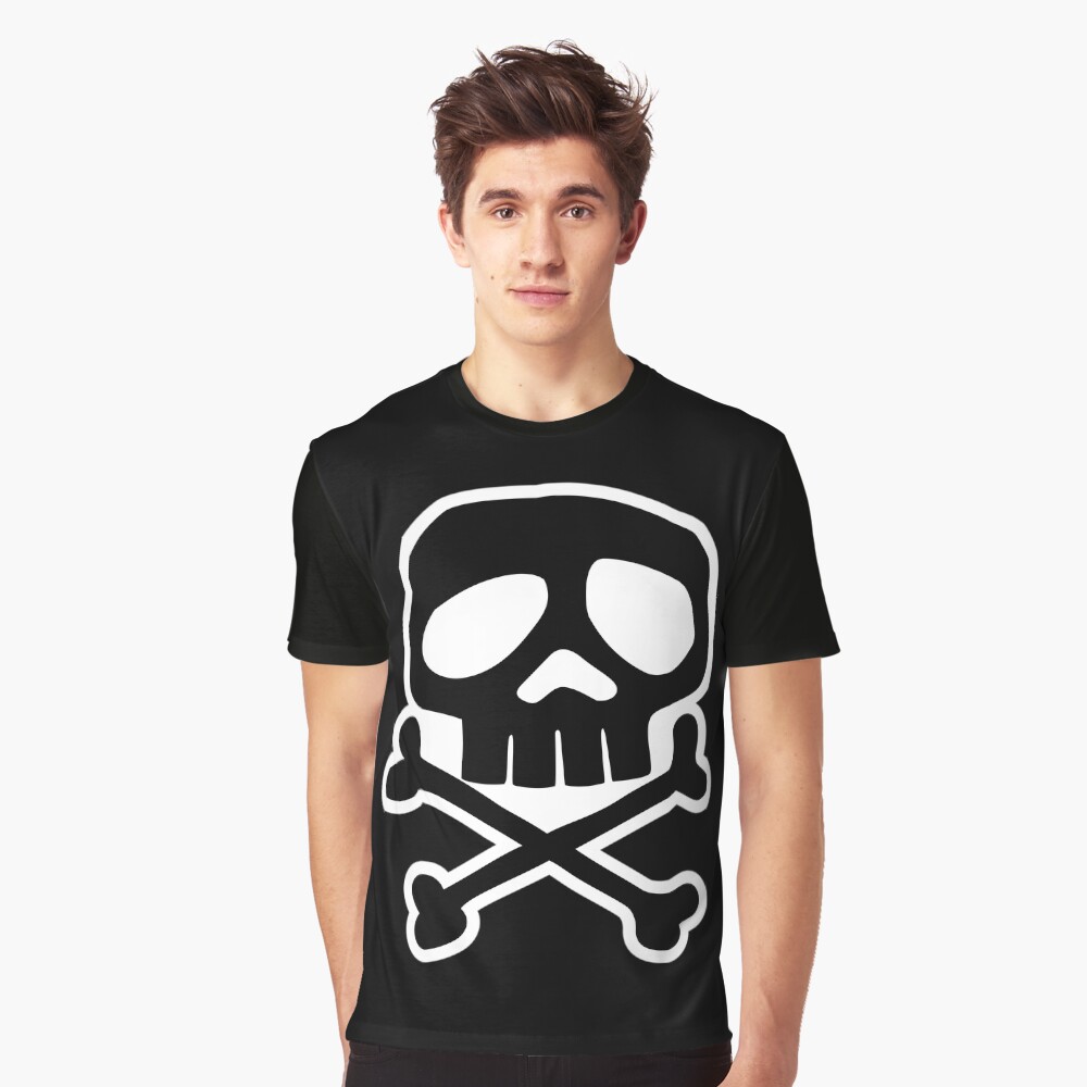 "Old School Punk Rock Skull (black)" Sticker for Sale by muskitt ...