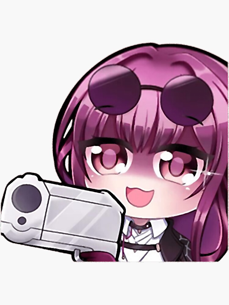 "Chibi kafka Peeker honkai star rail Active " Sticker for Sale by ...