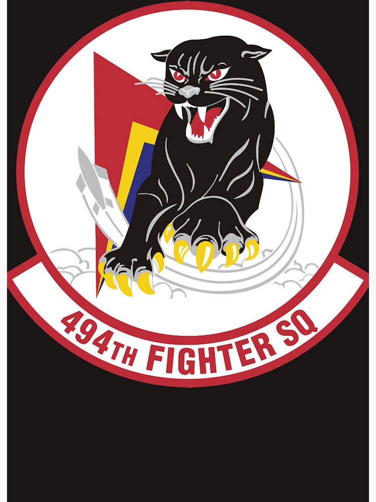 "494th Fighter Squadron Logo" Art Board Print for Sale by KyleGreenholt ...