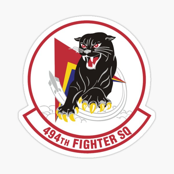 "494th Fighter Squadron Logo" Sticker for Sale by KyleGreenholt | Redbubble