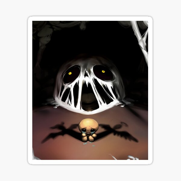 "Game - the binding of isaac" Sticker for Sale by adelinalabuff | Redbubble