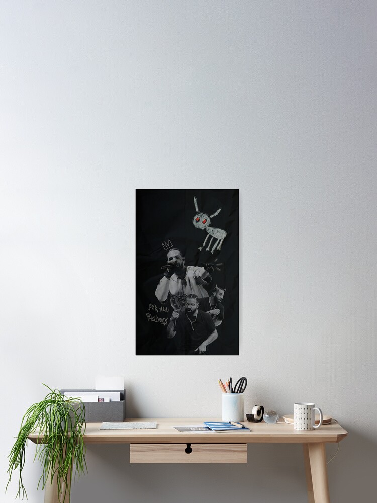 "Drake For all the dogs poster" Poster by RubenGaldona | Redbubble