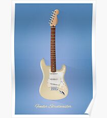 Fender Stratocaster: Posters | Redbubble