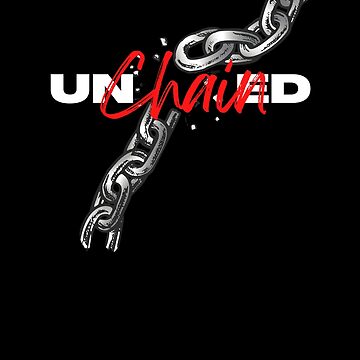 "Unchained Spirit | Broken Chains Sticker" Sticker for Sale by ...