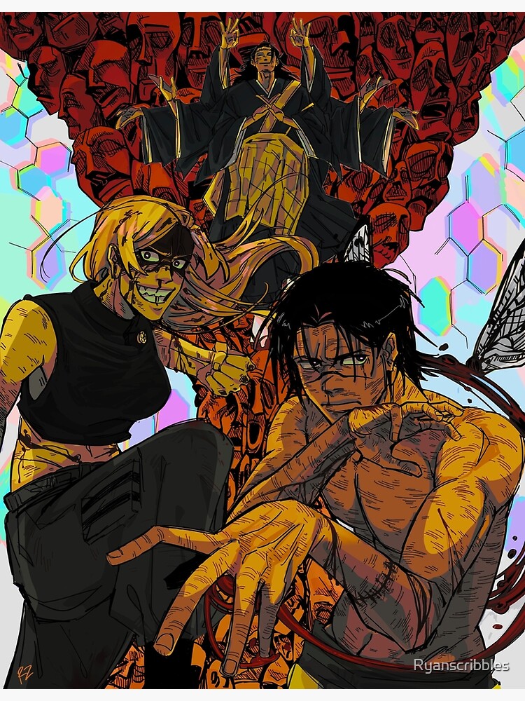 "JJK: Star and Oil " Photographic Print for Sale by Ryanscribbles ...