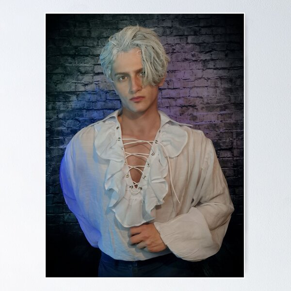 "Romantic Leon Kennedy Resident Evil 4 Remake Cosplay Print" Poster for ...