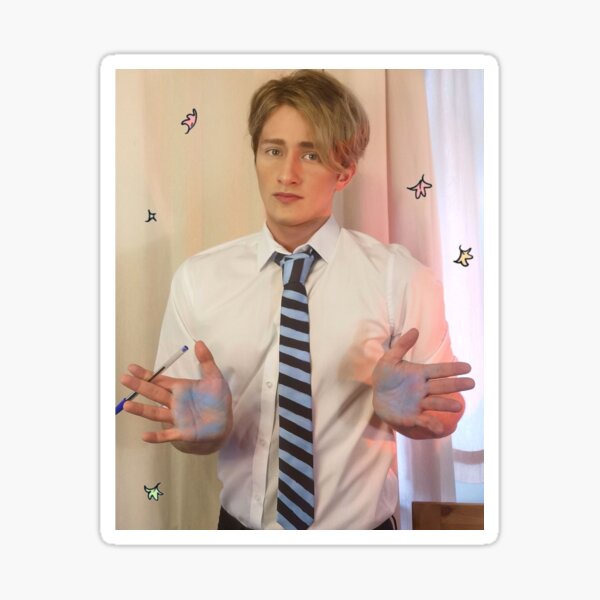 "Nick Nelson Cosplay Print" Sticker for Sale by Ronnie Marshall | Redbubble