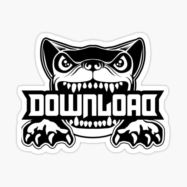 "Download Festival Logo ," Sticker by Reinaeynolds | Redbubble