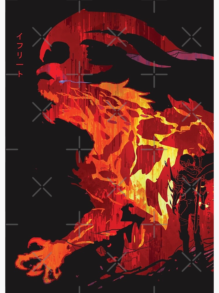"Ifrit Eikon Awakening:Clive rosefield FFXVI" Poster for Sale by vertei ...