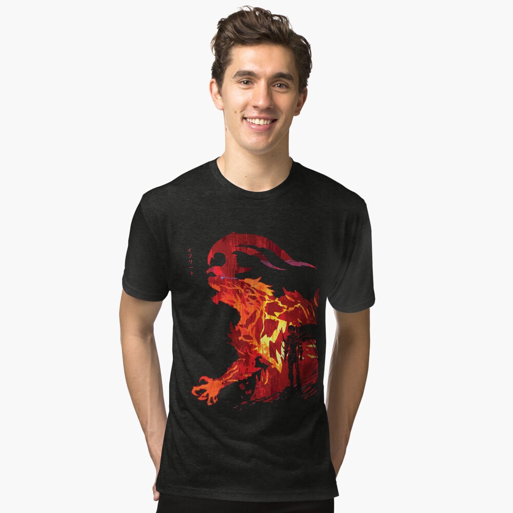 "Ifrit Eikon Awakening:Clive rosefield FFXVI" Poster for Sale by vertei ...