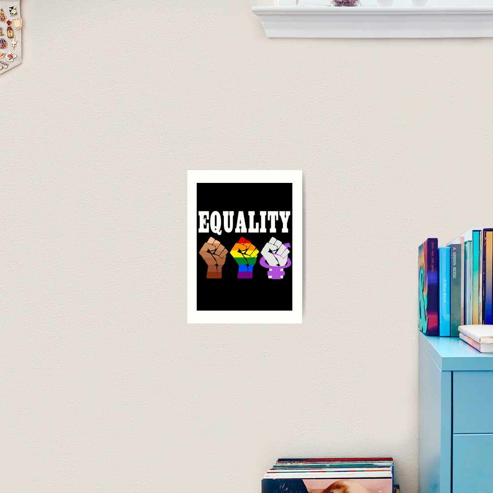 "Equality" Art Print for Sale by LegoNinjaBilbo | Redbubble