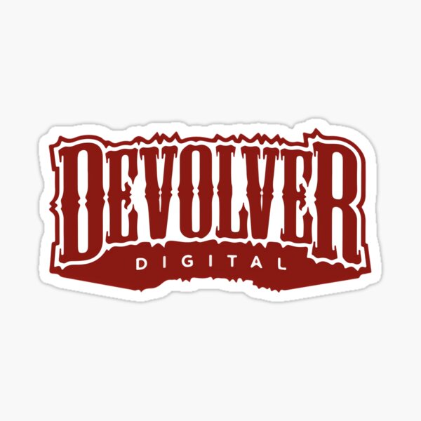 "Devolver Digital " Sticker for Sale by qubcatjyr67 | Redbubble